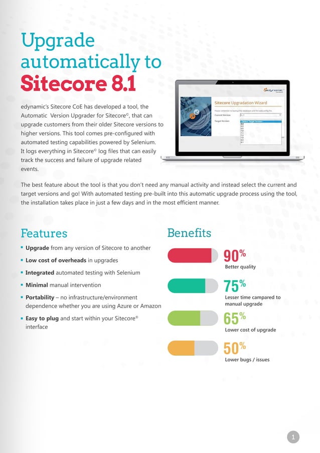 Upgrade automatically to Sitecore | PDF