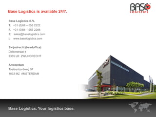 Base Logistics company profile - EN | PDF