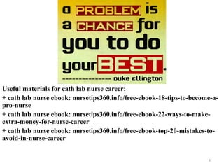 40 cath lab nurse interview questions and answers pdf | PPTX