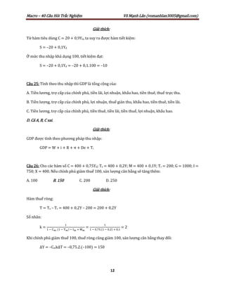 40 cau hoi_trac_nghiem | PDF