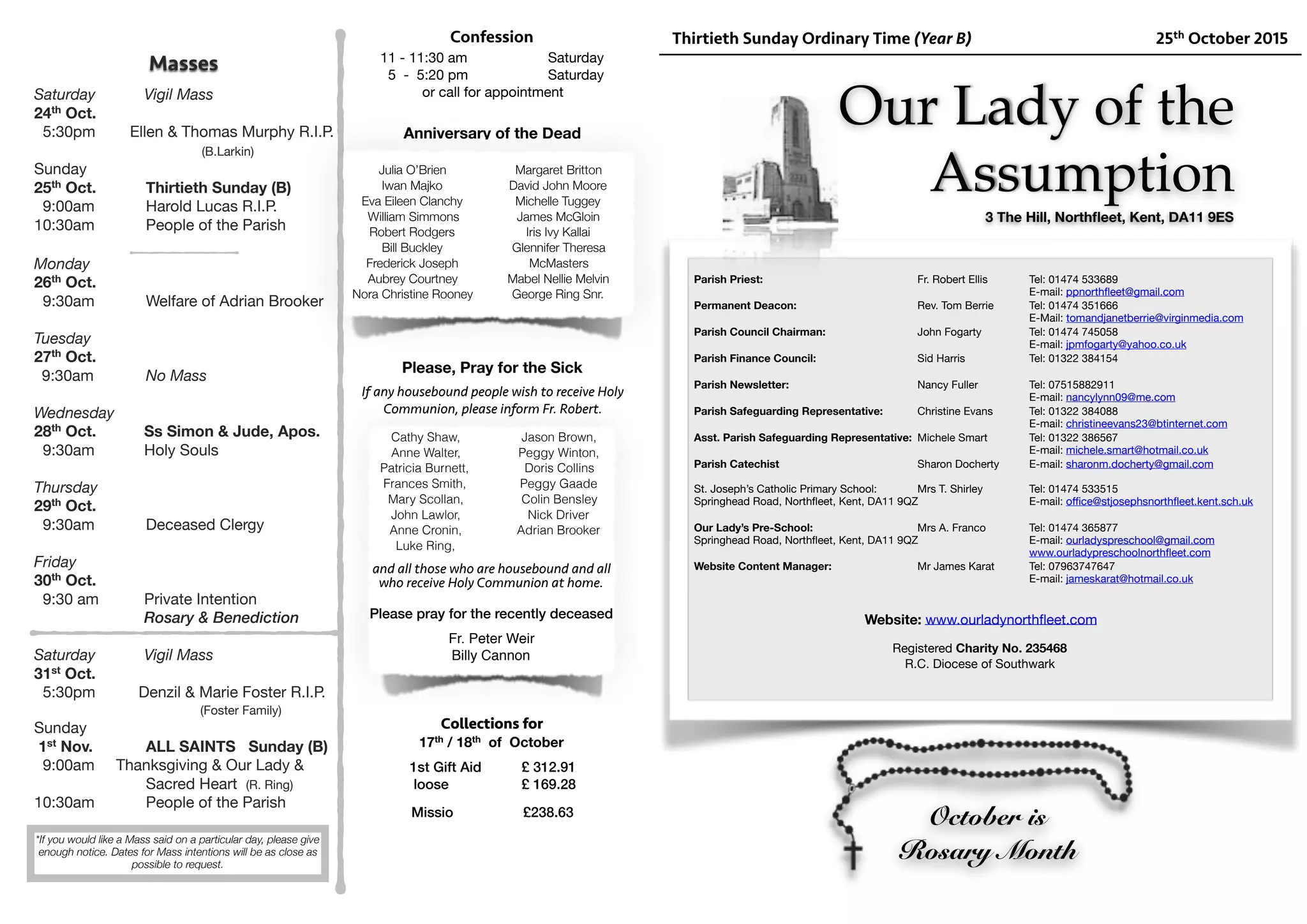 parish weekly newsletter | PDF