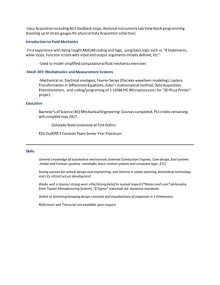 LarsonAlexanderRESUME | PDF