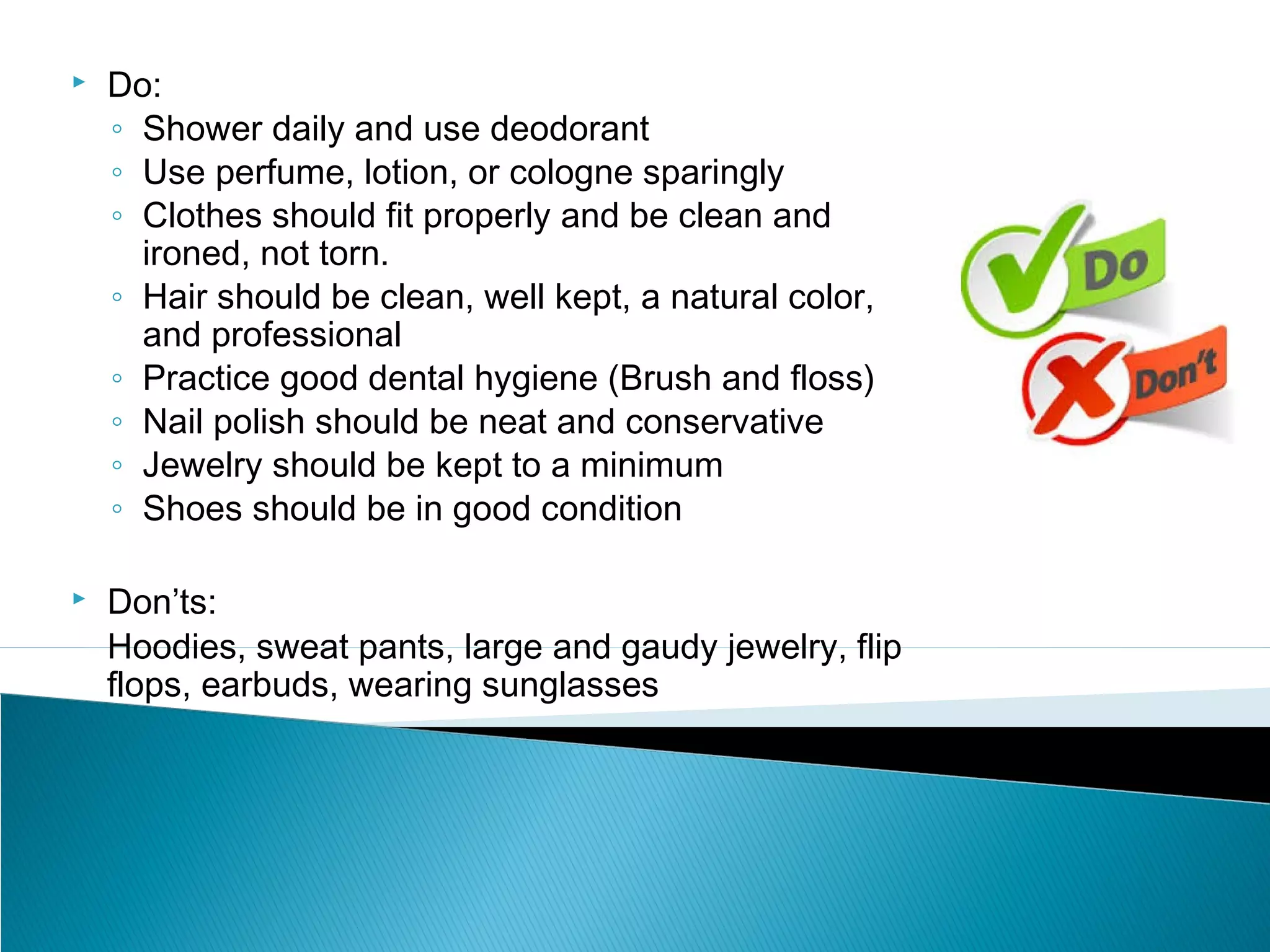 Etiquette and appearance | PPT