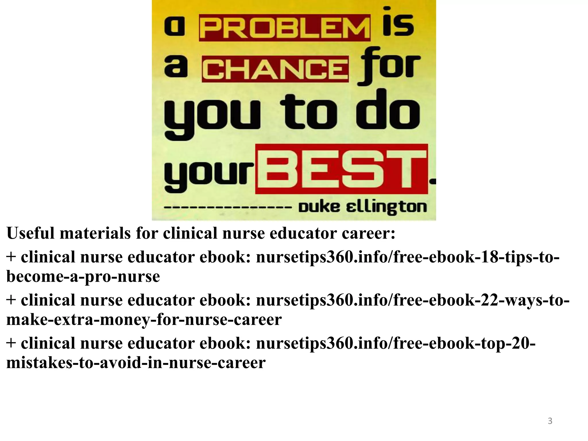 40 Clinical Nurse Educator Interview Questions And Answers Pdf PPT 40 Clinical Nurse Educator Interview Questions And Answers Pdf PPT