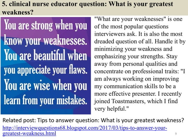 40 clinical nurse educator interview questions and answers pdf | PPTX