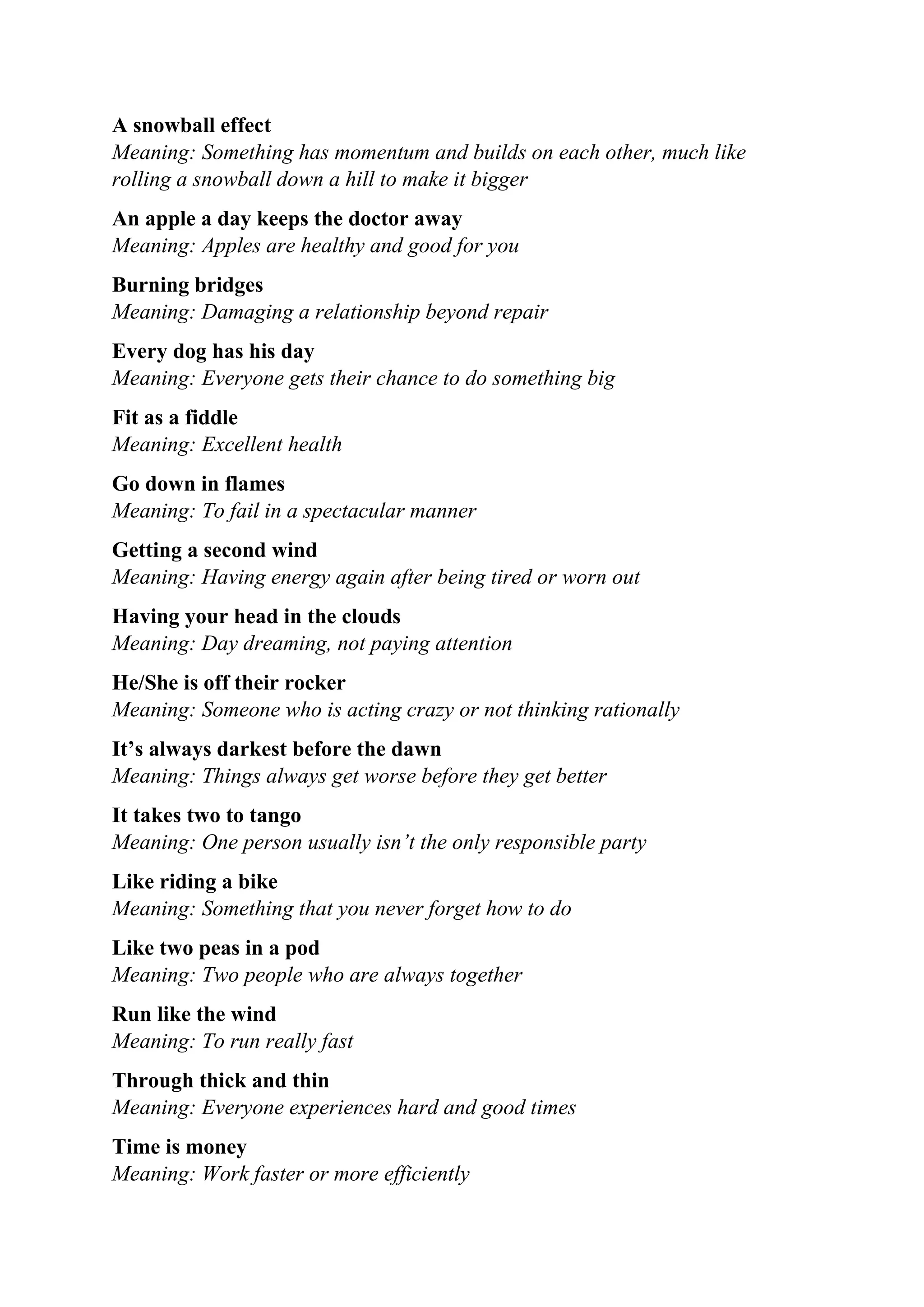 40 Commonly Used and Popular English Idioms.docx