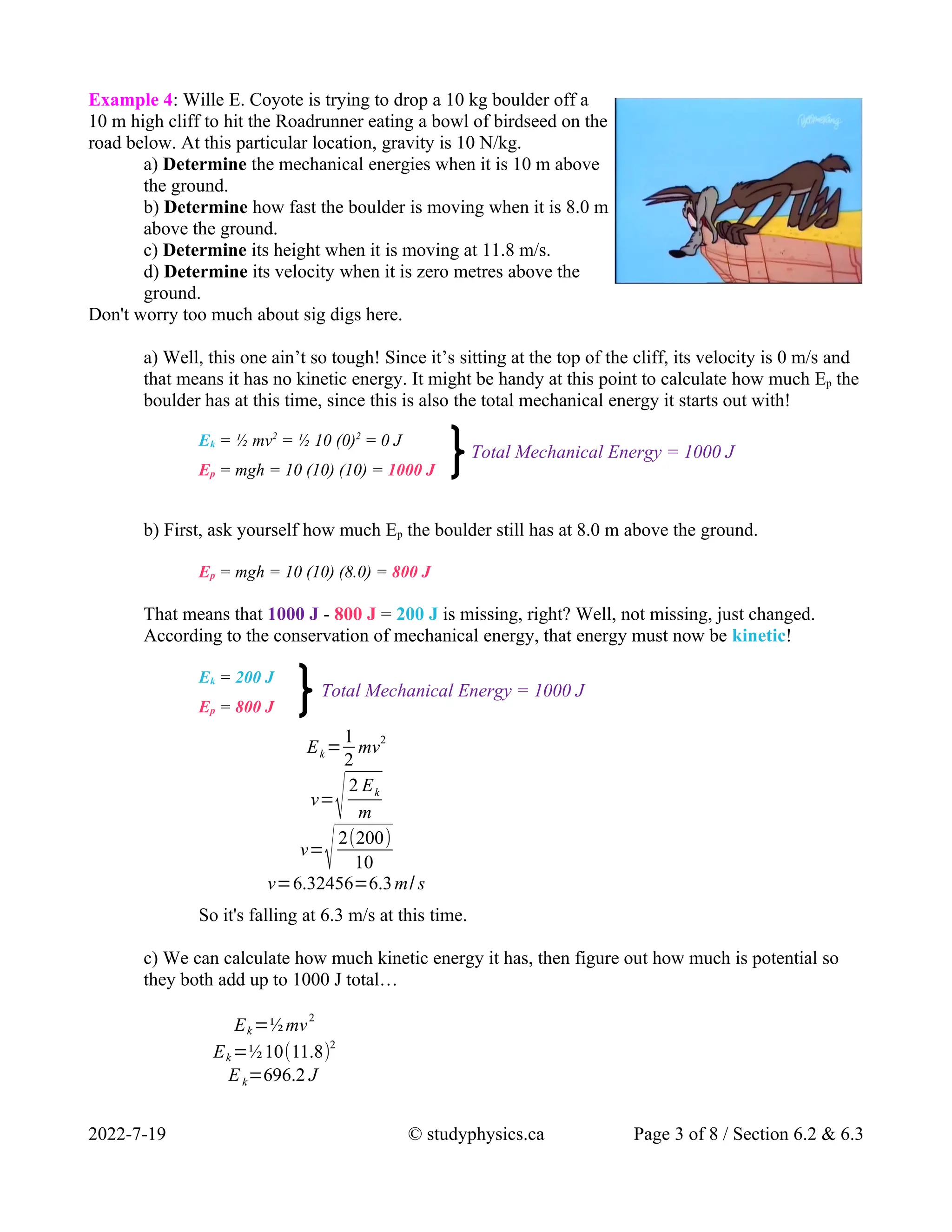 conservation of energy mechanical engineering | PDF