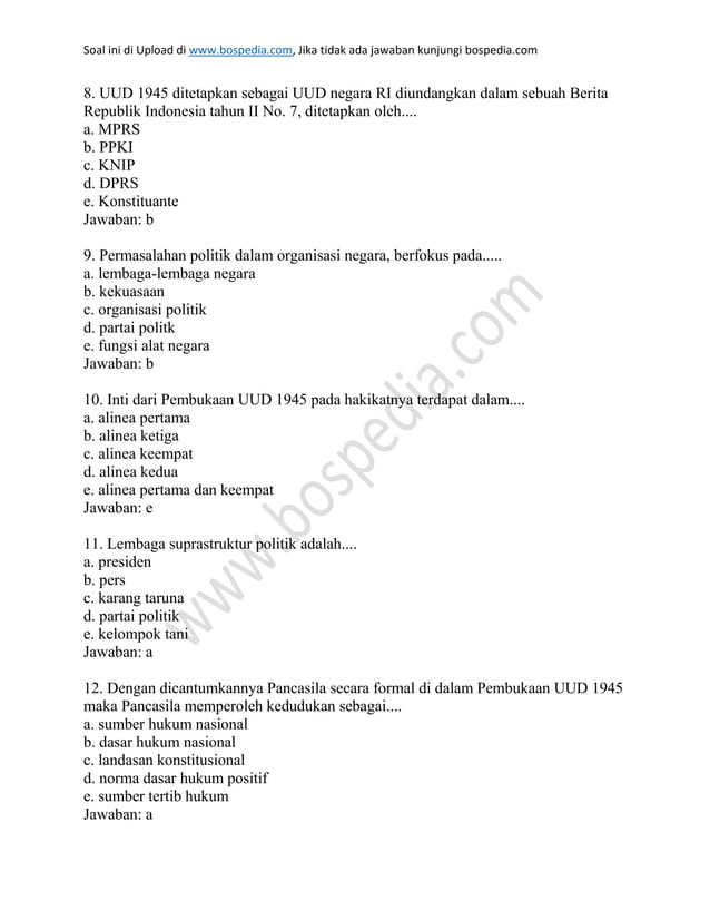 40+ Contoh Soal UAS PKN Kelas 10 SMA MA dan Kunci Jawabnya.docx