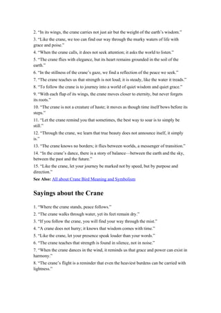 40 Crane Bird Quotes, Sayings, and Proverbs.docx