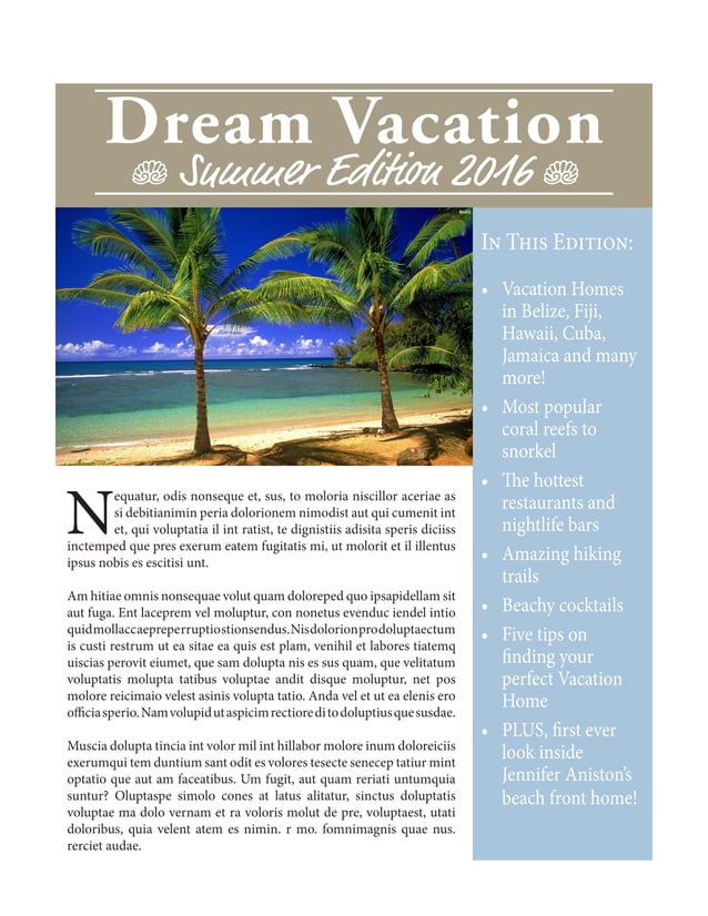 InDesign Work Example | PDF