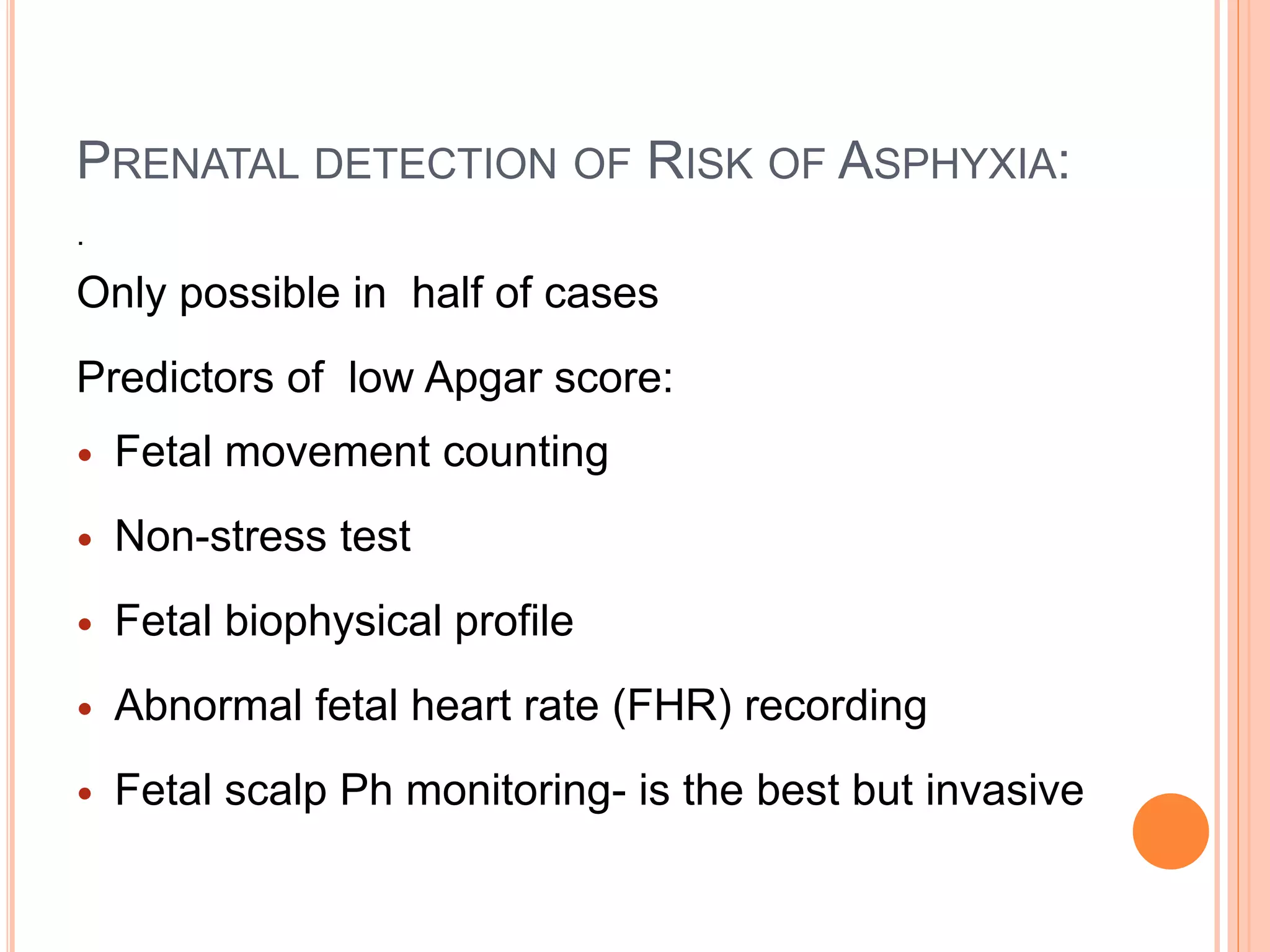 Management of Asphyxia | PPTX