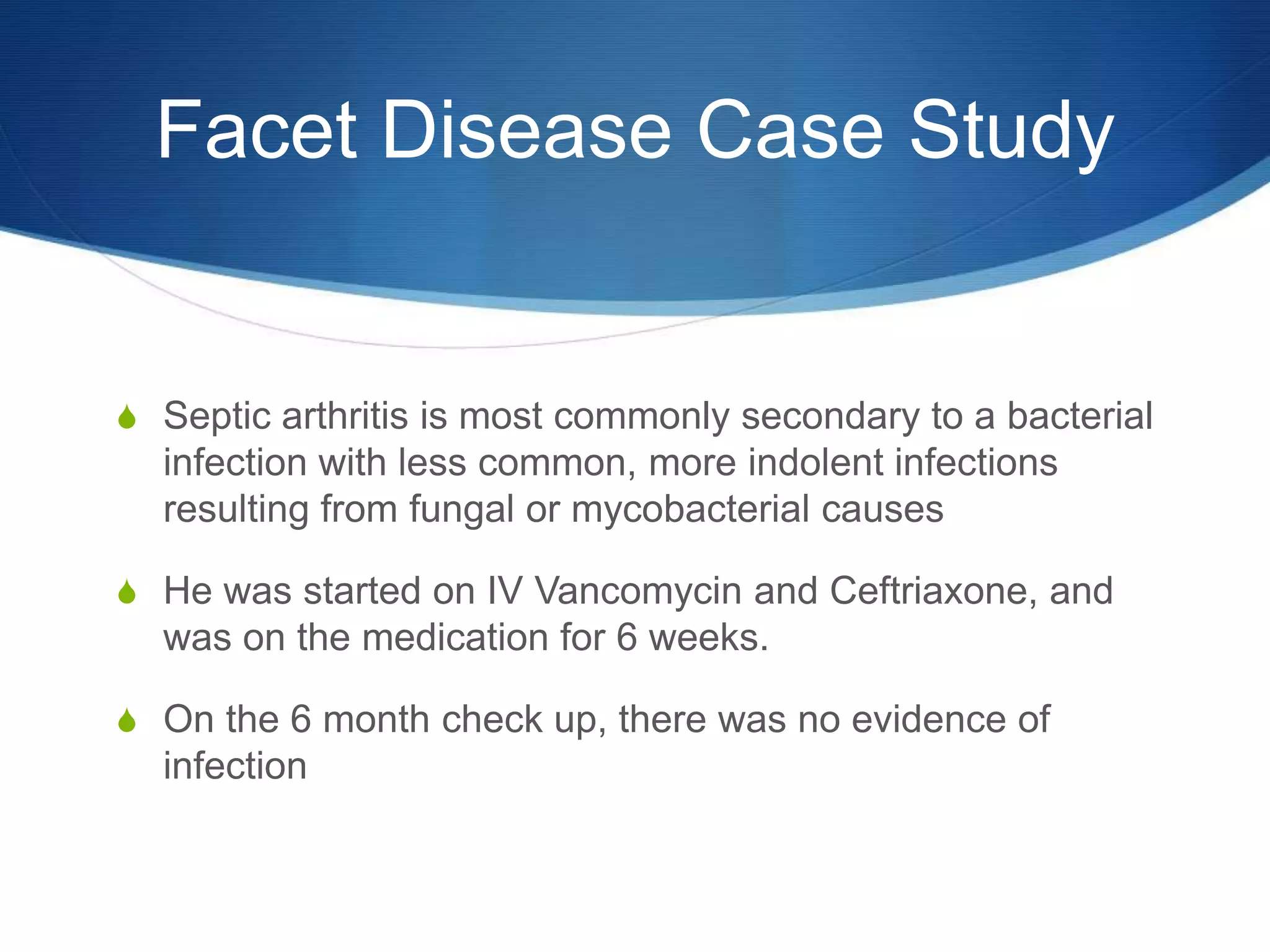 Facet disease | PPT