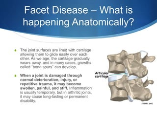 Facet disease | PPT