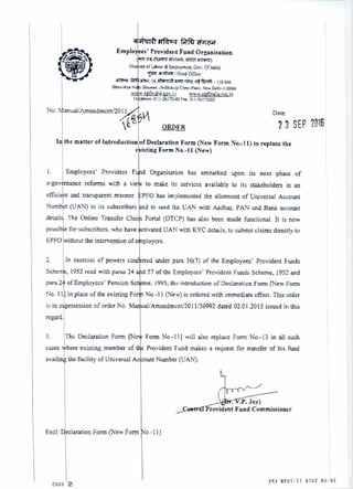 Form11 (New Sept 2016) | PDF