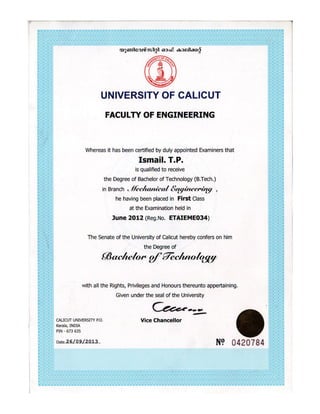 DIGREE CERTIFICATE PDF | PDF