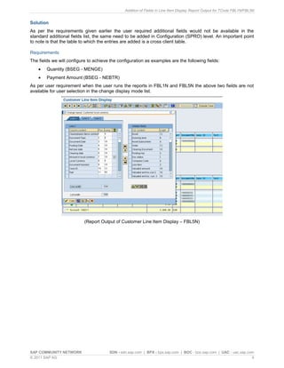 mizing Fileds in FBL1N/FBL5N | PDF
