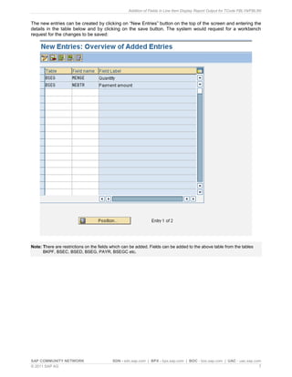 mizing Fileds in FBL1N/FBL5N | PDF