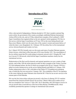 PIA Internship Report | PDF