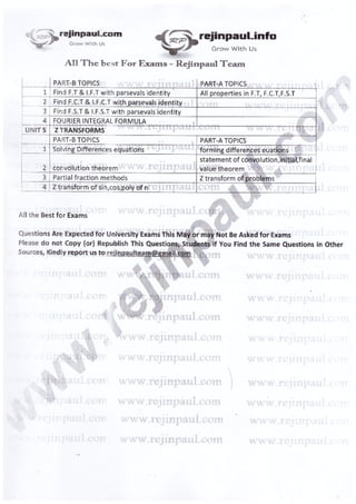 M3 Imp Unitwise | PDF