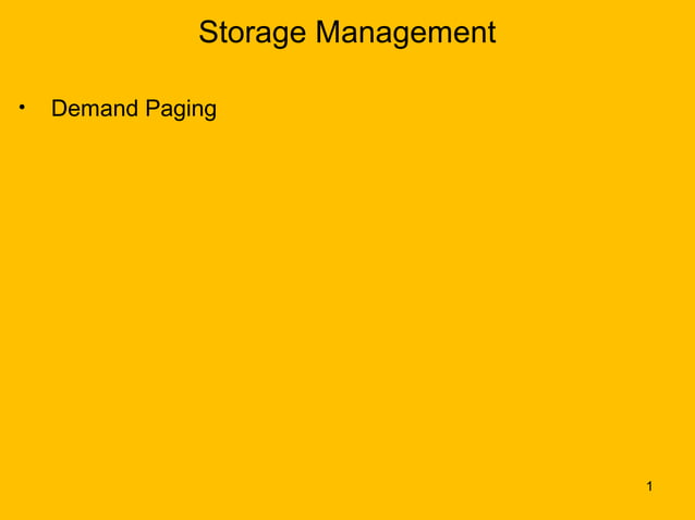40 demand paging | PPT