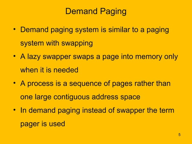 40 demand paging | PPT