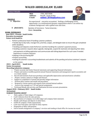 RESUME PDF | PDF | Business Accounting & Finance | Business