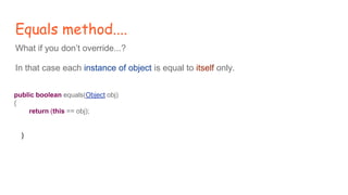 Joshua bloch effect java chapter 3 | PPTX