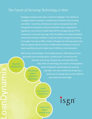 ISGN LoanDynamix Brochure | PDF