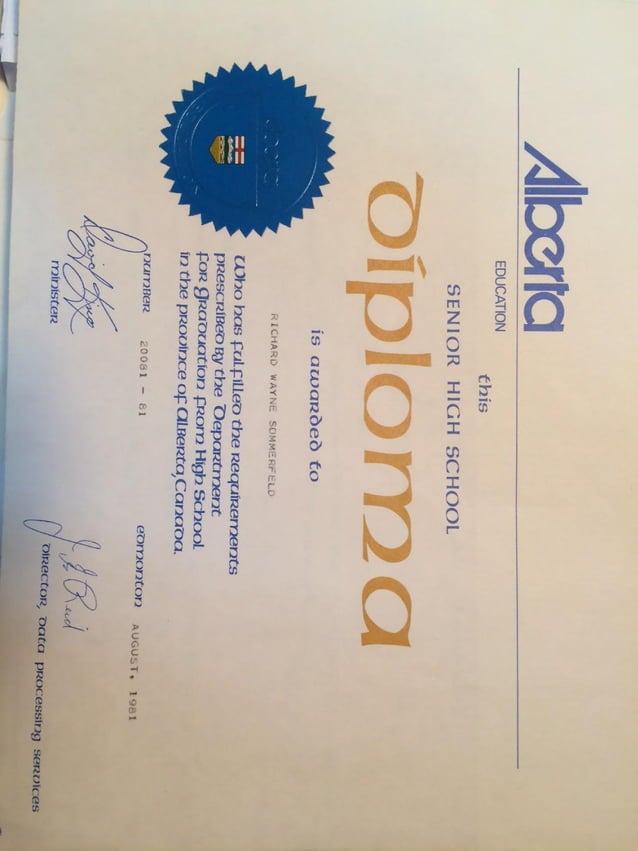 RWS High School DIPLOMA | PDF