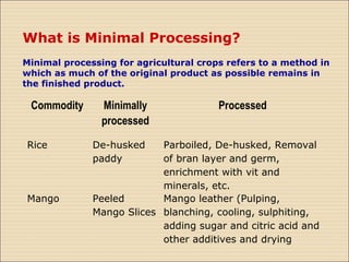 Fresh Cut Fruits and Vegetables | PPT