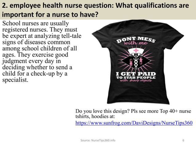 40 employee health nurse interview questions and answers pdf | PPTX