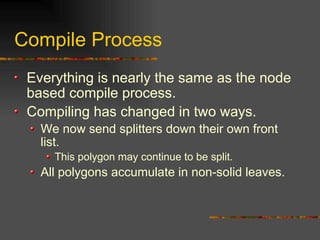 BSPTreesGameEngines-1 | PPT