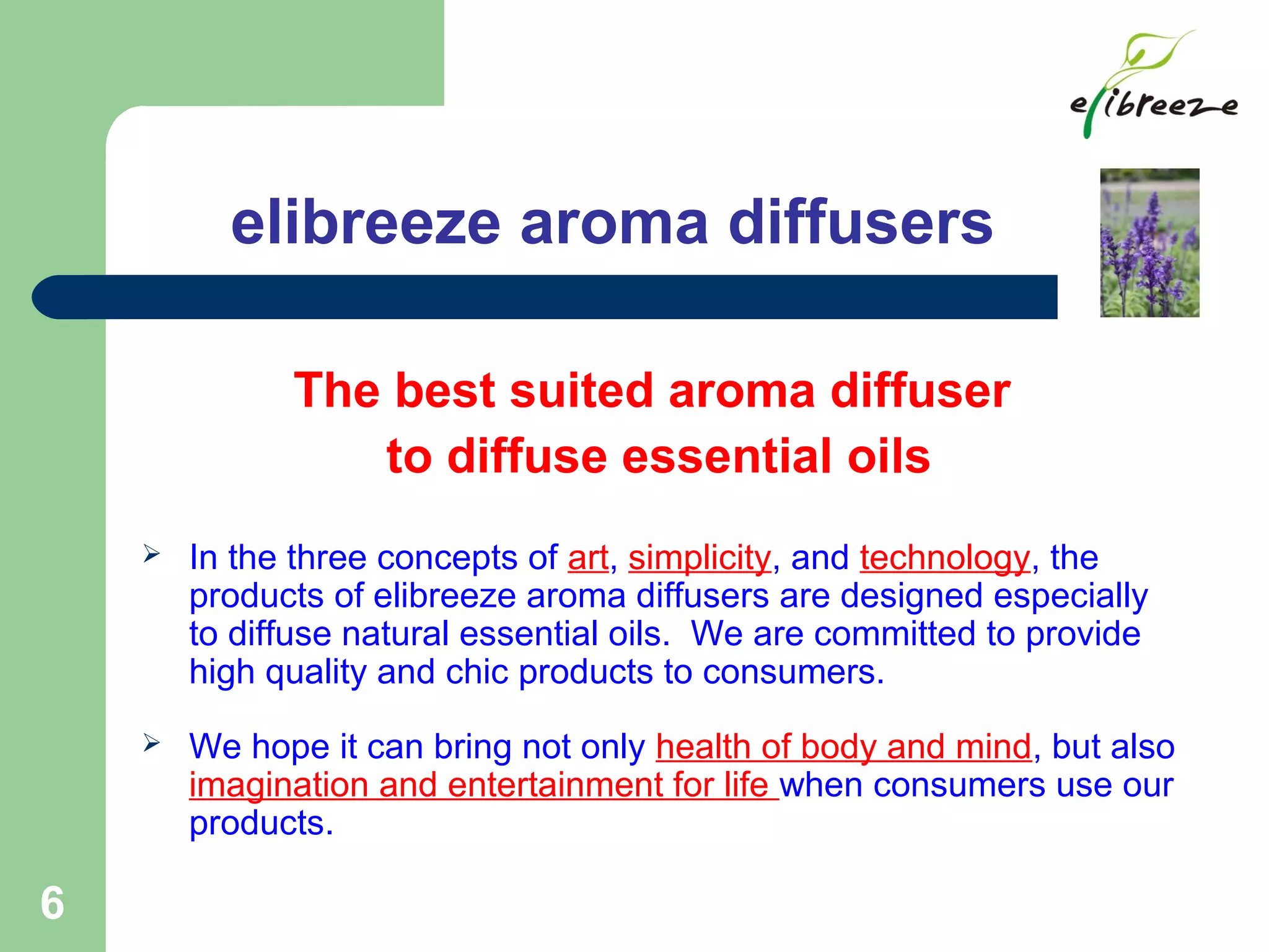 Ultrasonic aroma diffuser-2015 | PPT