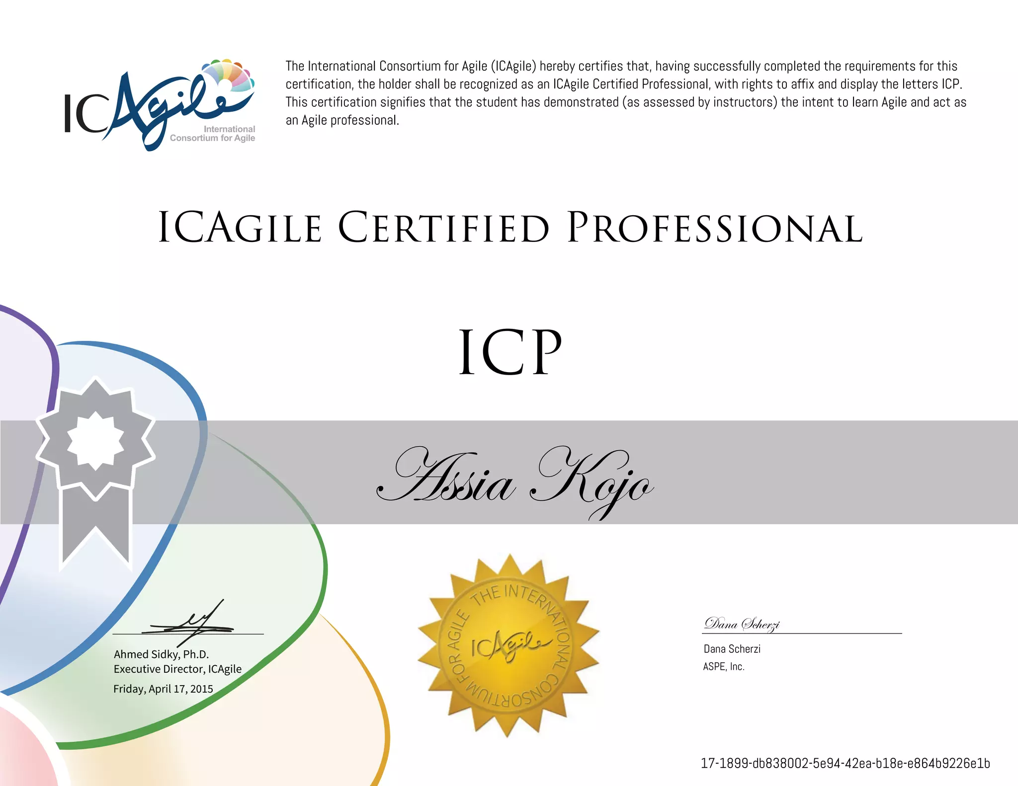 Certified IC Agile Professional | PPT
