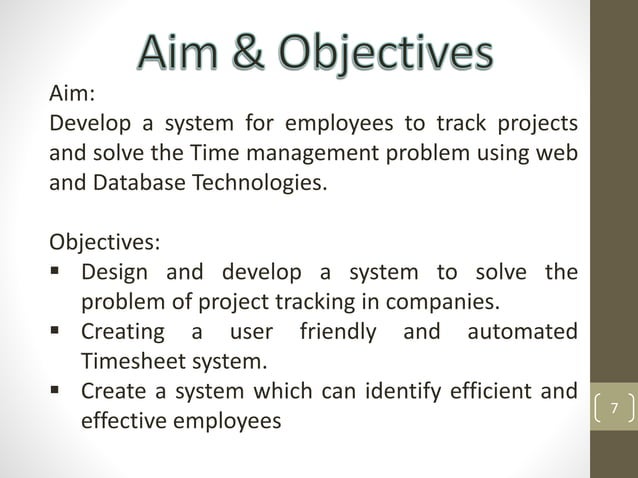 Integrated Project Tracking System | PPT