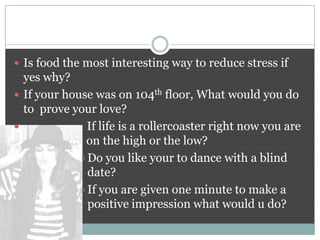 40 funny pageant questions | PPTX