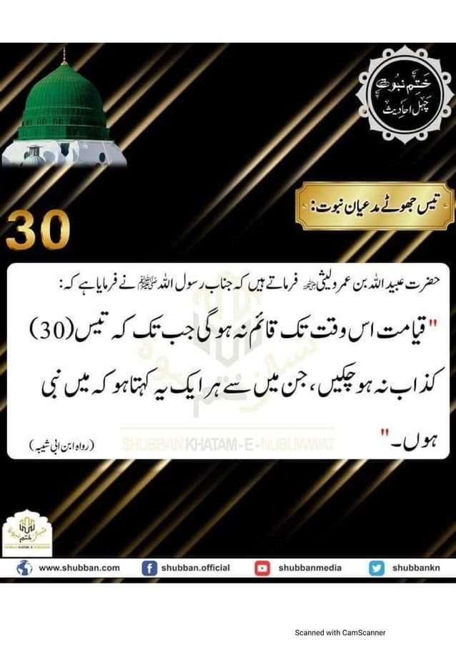 40 hadees in urdu & english | PDF