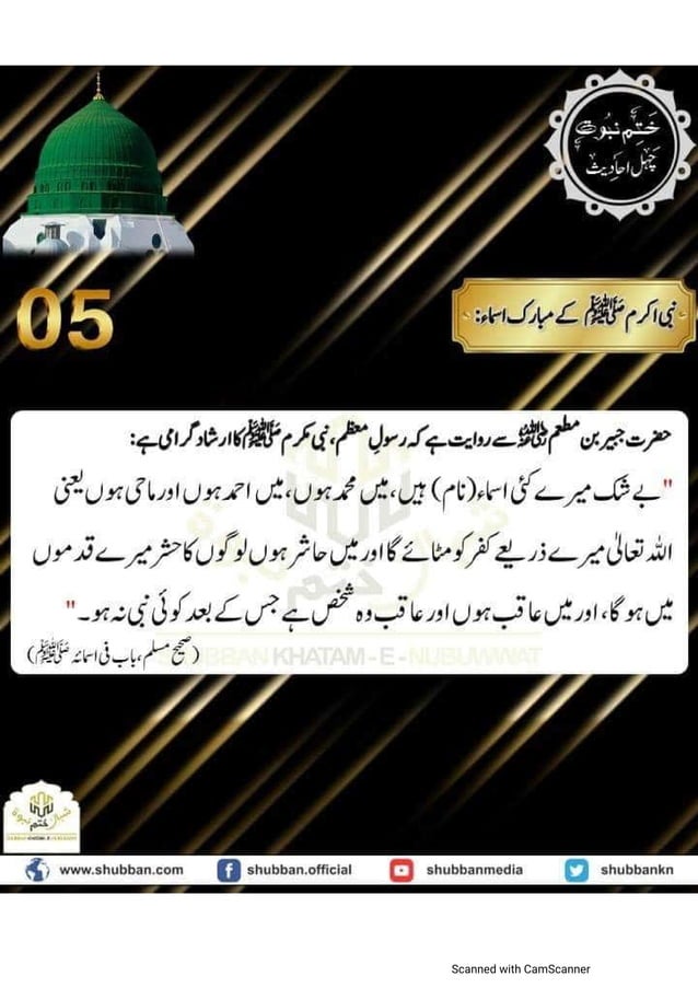 40 hadees in urdu & english | PDF