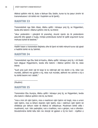 40 hadithet e_imam Neveviut | PDF