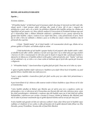 40 hadithet kudsij | PDF