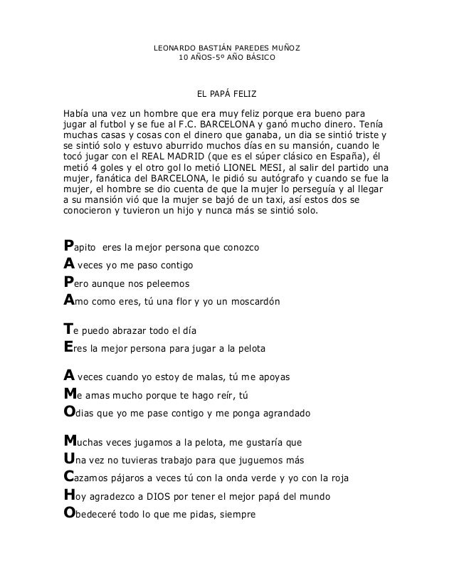Acrostico Con Kevin / El acróstico vertical del poema forma el nombre ...