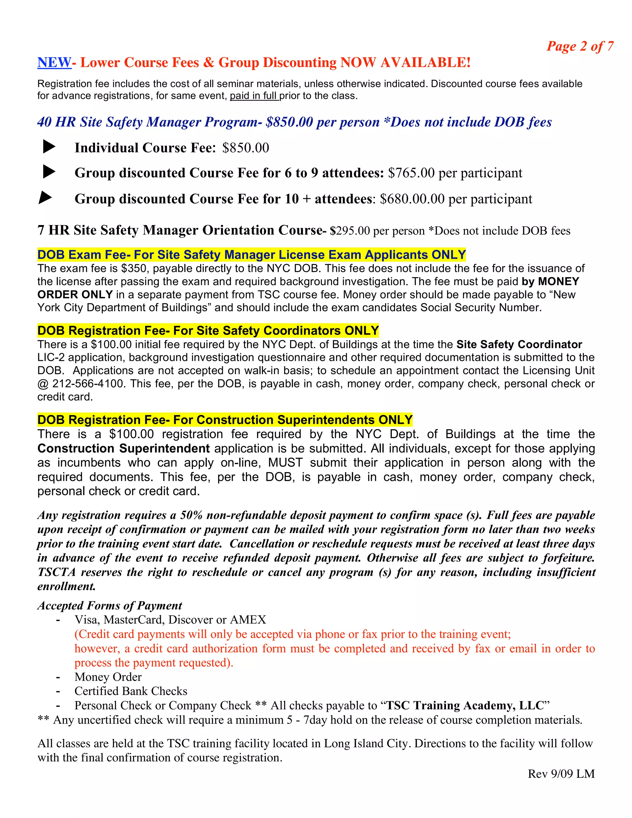 40 Hr Ssm Training Rev 10 09 | PDF