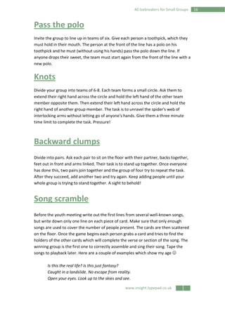 40 icebreakers for_small_groups | PDF