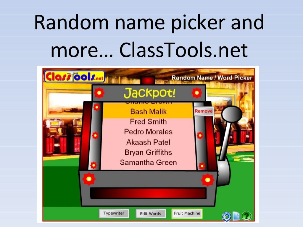 Classroom tools random name picker - terybel Classroom tools random name picker - terybel