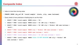 Couchbase N1QL: Index Advisor | PPT