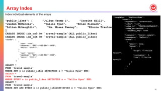 Couchbase N1QL: Index Advisor | PPT