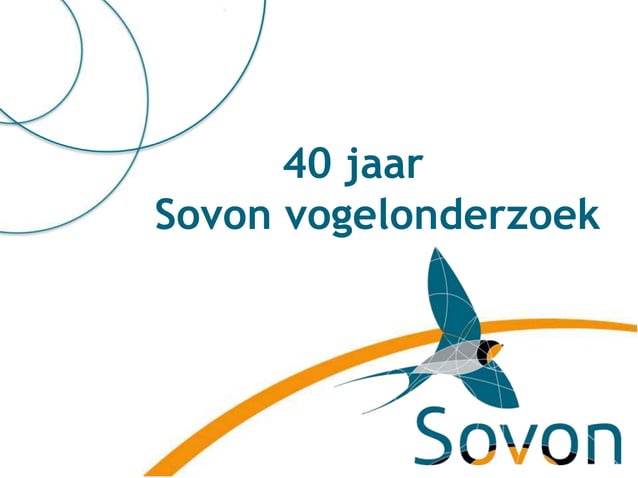 40 jaar Sovon & lustrumquiz - Arend van Dijk | PPT