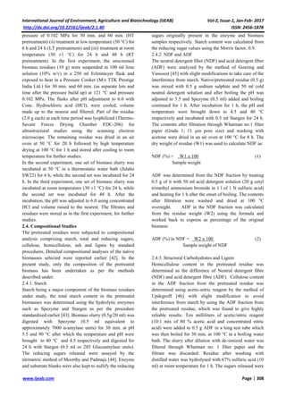 lime pretreatment associated compositional and ultrastructural changes | PDF | Agriculture ...