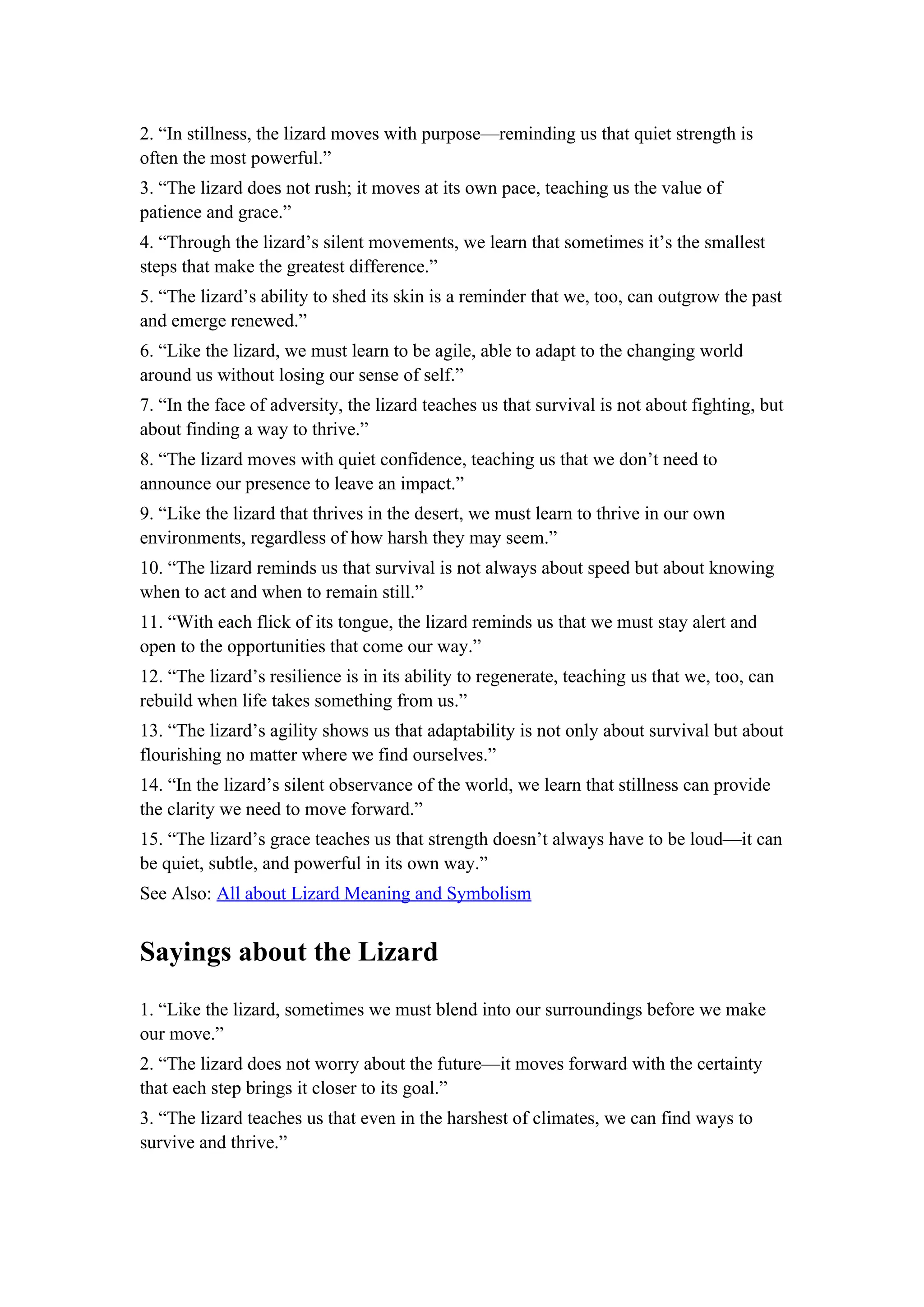 40 Lizard Quotes, Sayings, and Proverbs.docx