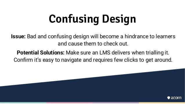 LMS Problems: Know Them Before They Happen To You | PDF